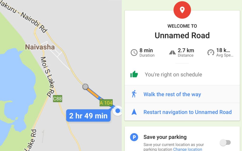 African Drift | When Google Maps says you have arrived, but you know ...